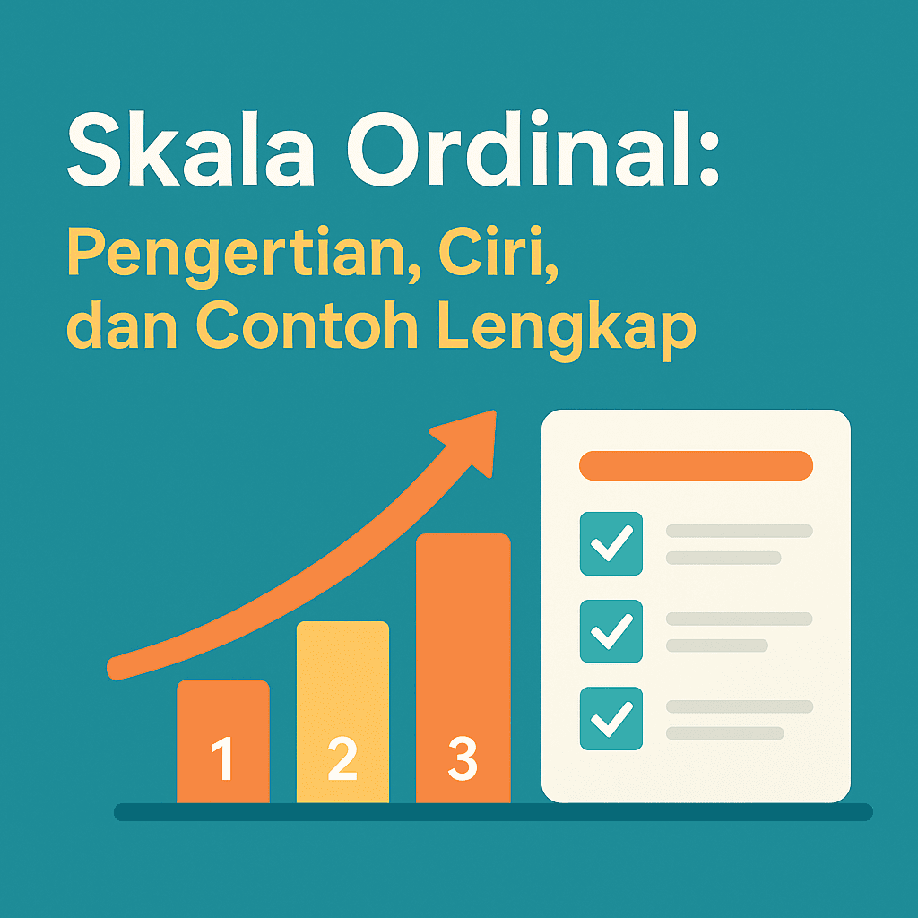 Skala Ordinal Pengertian Ciri dan Contoh Lengkap dalam Penelitian